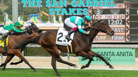 The Grade Two San Gabriel Stakes Won By Easter Missed The Cut 2nd