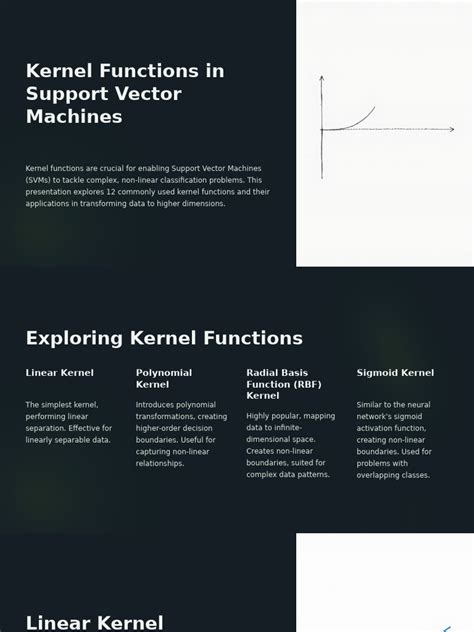 kernel functions in support vector machines pdf support vector