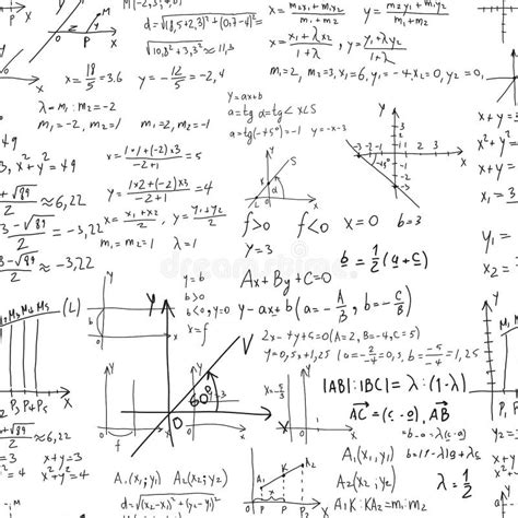 Modelo Inconsútil Con Las Figuras Geométricas P Del Vector Matemático