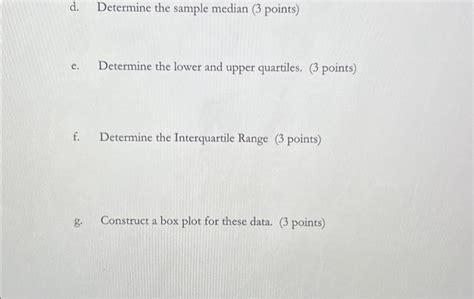 Solved As Part Of A Quality Control Study Aimed At Improving Chegg