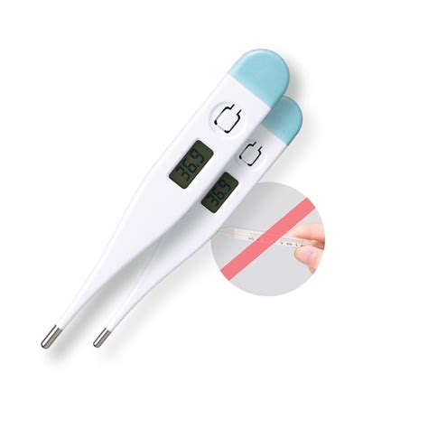 Public Lower Electronic Thermometer Display Lifeline Digital