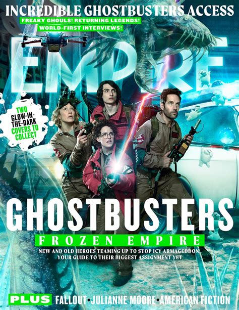 Ghostbusters Frozen Empire Empire Magazine Covers 2024 Rtextlessposters
