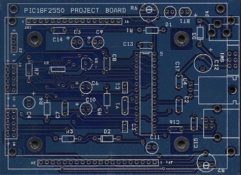 Pic18f2550 Project Board