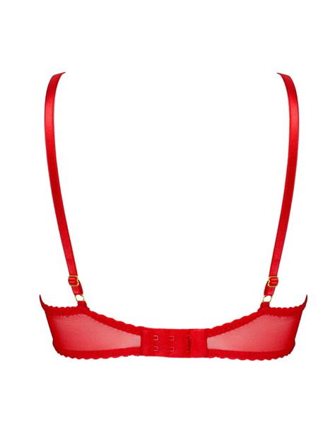First Date Underwire Half Cup Bra White Rvbbit