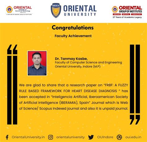 Dr Tanmay Kasbe Posted On Linkedin