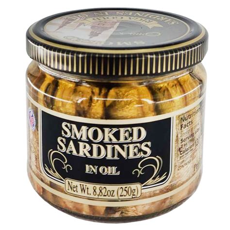 Smoked Sardines In Oil Riga Gold 250g