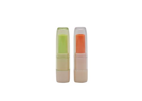 As Cap Abs Tube Eco Friendly 4ml Green Lip Balm Tubes For Beauty Packaging