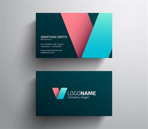 قالب کارت ویزیت انتزاعی طراحی تمیز و مدرن لوگو لوگوتایپ برند برندسازی هویت شرکت 1188427