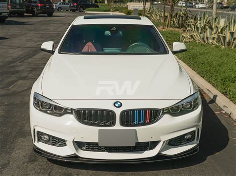 Bmw F32 F33 F36 M Sport 3d Style Carbon Fiber Lip 428 430 435 440
