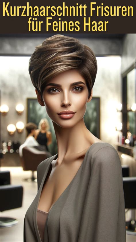 Kurzhaarschnitt Frisuren Für Feines Haar Entdecken Sie Ihren Perfekten