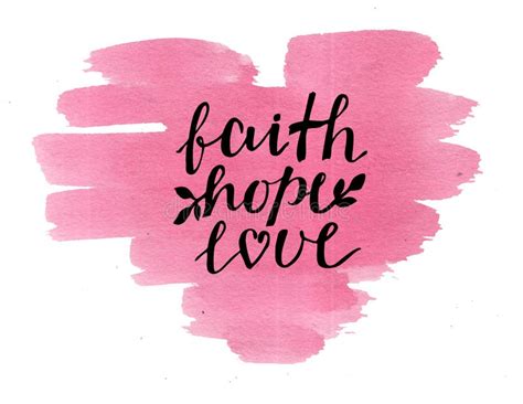 Faith Hope Love Stock Illustrations 45061 Faith Hope Love Stock