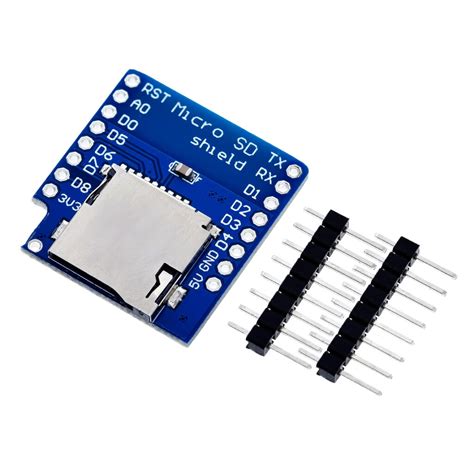 Wemos D1 Mini Micro Sd Card Shield Phipps Electronics