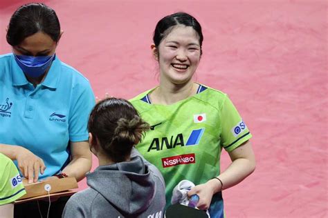 18歳木原美悠、勝利後インタで爆笑ハプニング 突然の締めフリに「ドキドキして、心も」【世界卓球】 The Answer
