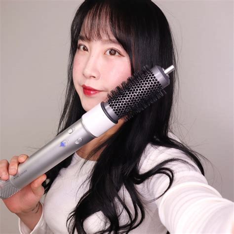 유닉스 에어샷 랩모션 드라이기로 긴머리웨이브 헤어스타일링 네이버 블로그