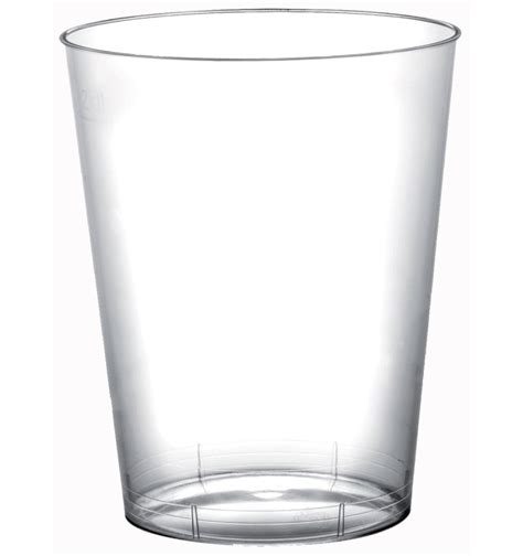 Wiederverwendbarer Becher PS Moon Klar 320ml 20 Stück