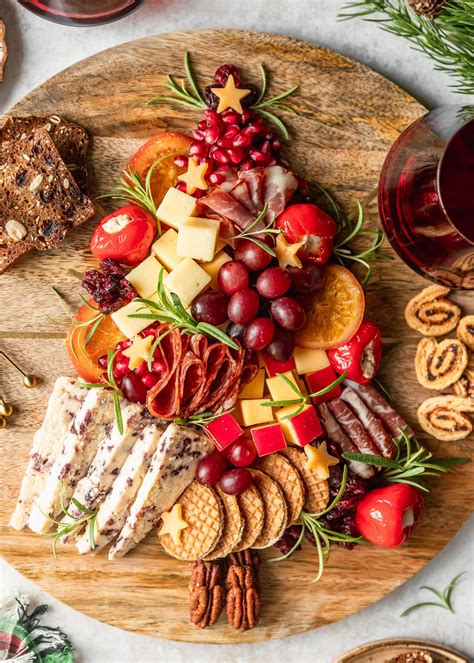 A Festive Christmas Tree Charcuterie Board • Sunday Table