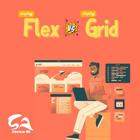 Flexvsgrid Css Webdeveloper Frontenddeveloper Ghulam Ali Khan