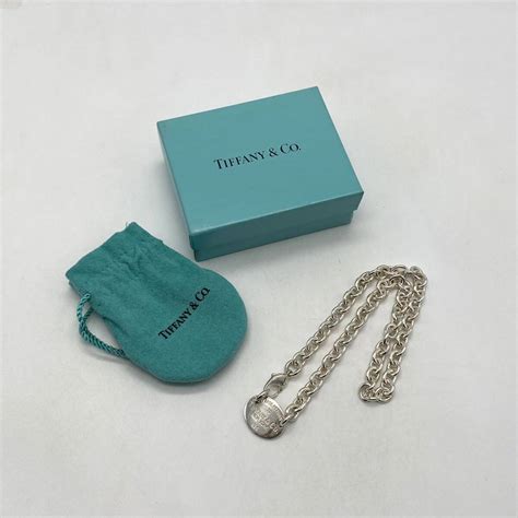 【傷や汚れあり】tiffanyandco ティファニー ネックレス チョーカー リターントゥオーバル シルバー925 ファッション アクセサリー