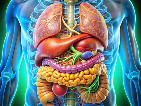Comprehensive Illustration Of The Human Digestive System Pancreas
