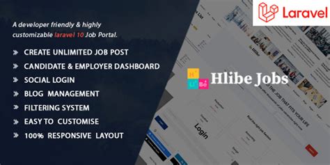 Hlibe Jobs Laravel Multilingual Job Portal By Bdcoder Codester