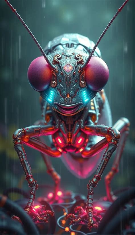 Digital Photograph A Cyborg Deity Free Ai Photo Generator Starryai
