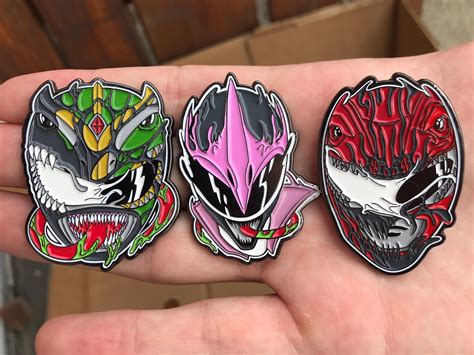 Symbiote Ranger Pins By Powermashup Comment Below If Interested R