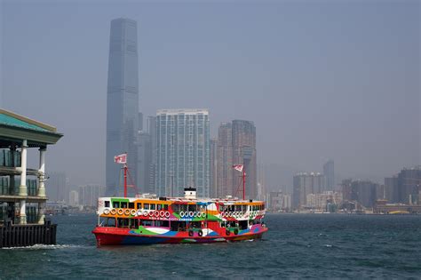 무료 이미지 홍콩 보트 수로 물 수송 대도시 지역 나룻배 지평선 시티 마천루 탑 블록 바다 채널 선박