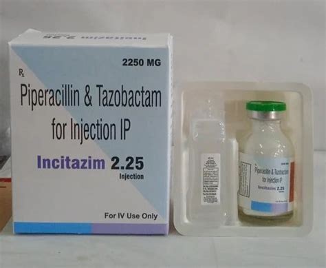 Piperacillin 2000mg Tazobactum 250mg Incitazim 2 25 Gm At ₹ 260 Vial