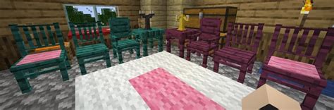 DEPRECATED Tables And Chairs Remake Minecraft Data Pack