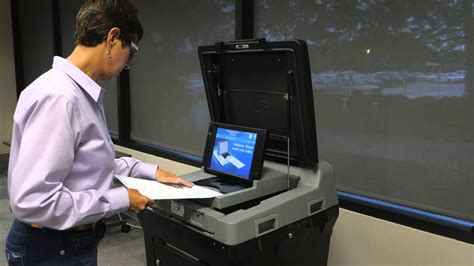Ds200 Digital Scanner Voting Machine Youtube