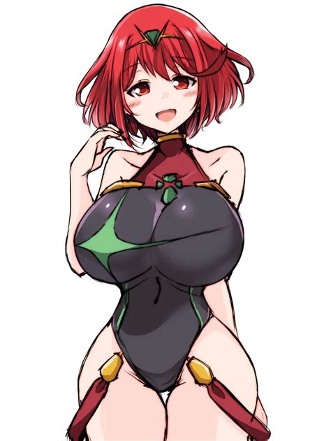 Pyra And Pyra Xenoblade Chronicles And 1 More Drawn By Kurokazeno