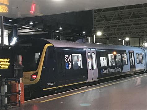 British Rail Class 701 7010 Unit Number 701023 Alstom Arterio