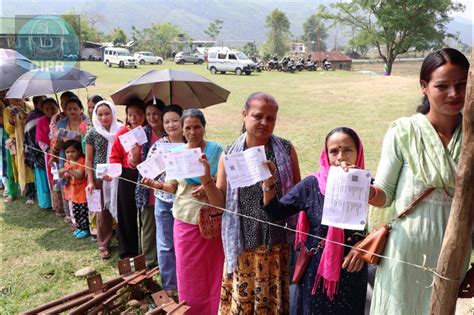 Manipur Lok Sabha Polls 63 Turnout Till 330 Pm