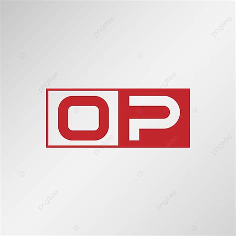 Initial Letter Op Logo Design Template For Free Download On Pngtree