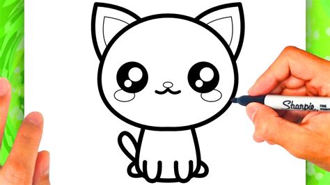 Como Desenhar Um Gato Kawaii Como Desenhar Kawaii Passo A Passo Youtube