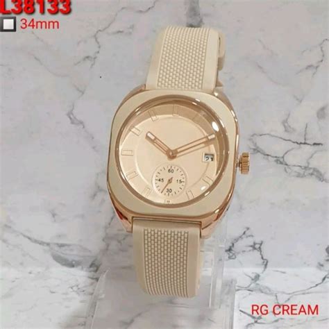 Jual Bisa Cod Jam Tangan Wanita Foxx1l Rubber Body Segi Tanggal