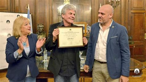 Raúl Rizzo declarado personalidad destacada de la cultura Es una gratificación y premio que te