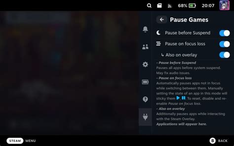 pause games plugin pause and resume a game session on steam deck