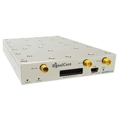 SignalCore RF Signal Generators Signal Sources