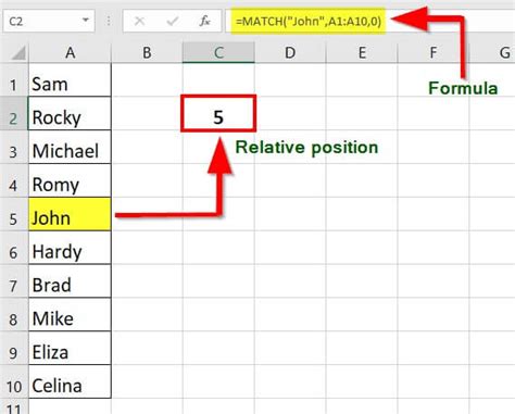 Find Matches In Excel Spreadsheets