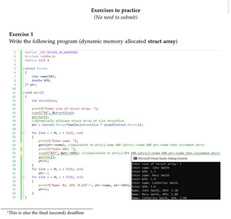 Solved Need Help With Exercise And C Programming This Chegg Com