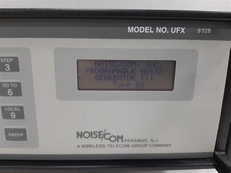 Noisecom UFX Paragon Test Equipment