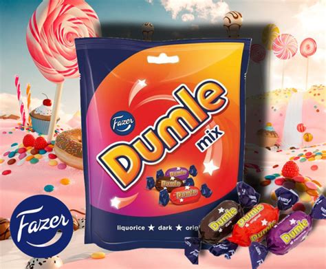 Конфеты Fazer Dumle Mix 200г. Финляндия - купить с доставкой по ...