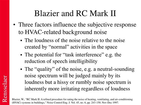 PPT Noise Quantification And Perception PowerPoint Presentation