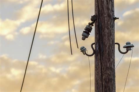 Broken Electrical Power Pole Photograph By Torsten Buttner Fine Art