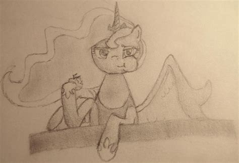 Princess Luna Eating An Apple By Adrusi On Deviantart