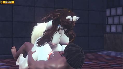 Hentai 3d Andhs14and The Fox Ghost Have Sex On Downtown Street Xxx