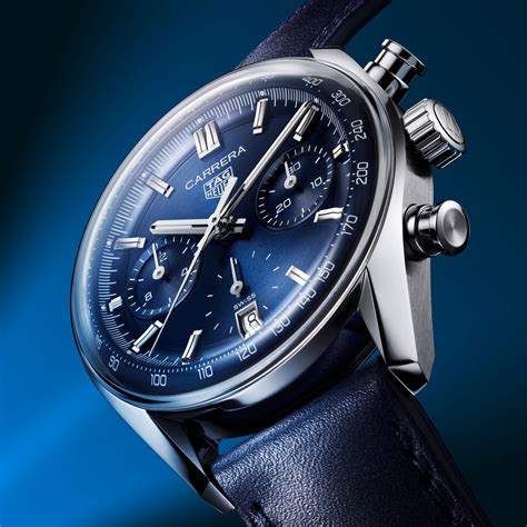New Tag Heuer Carrera Chronographs With Box Sapphire Aesthetics