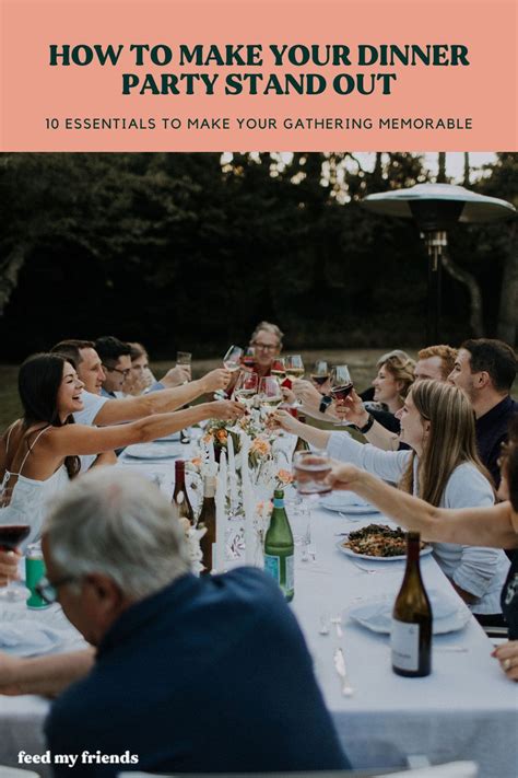 Things You Need For Your Next Dinner Party Dinner Party Essentials