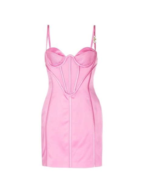 Versace Medusa Corset Mini Dress Reversible